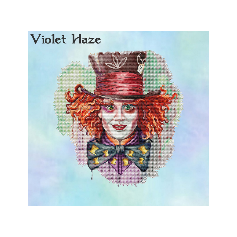 Mad Hatter (PDF cross-stitch pattern)