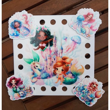 Mermaid's treasure - Thread organizers