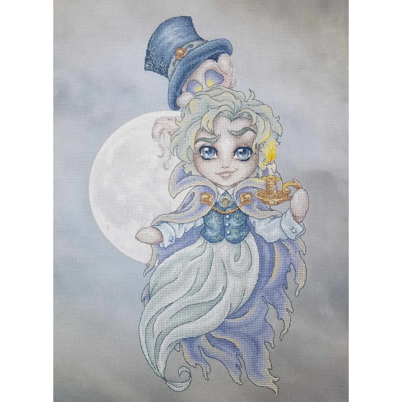 Mister Ghost Cross Stitch Pattern